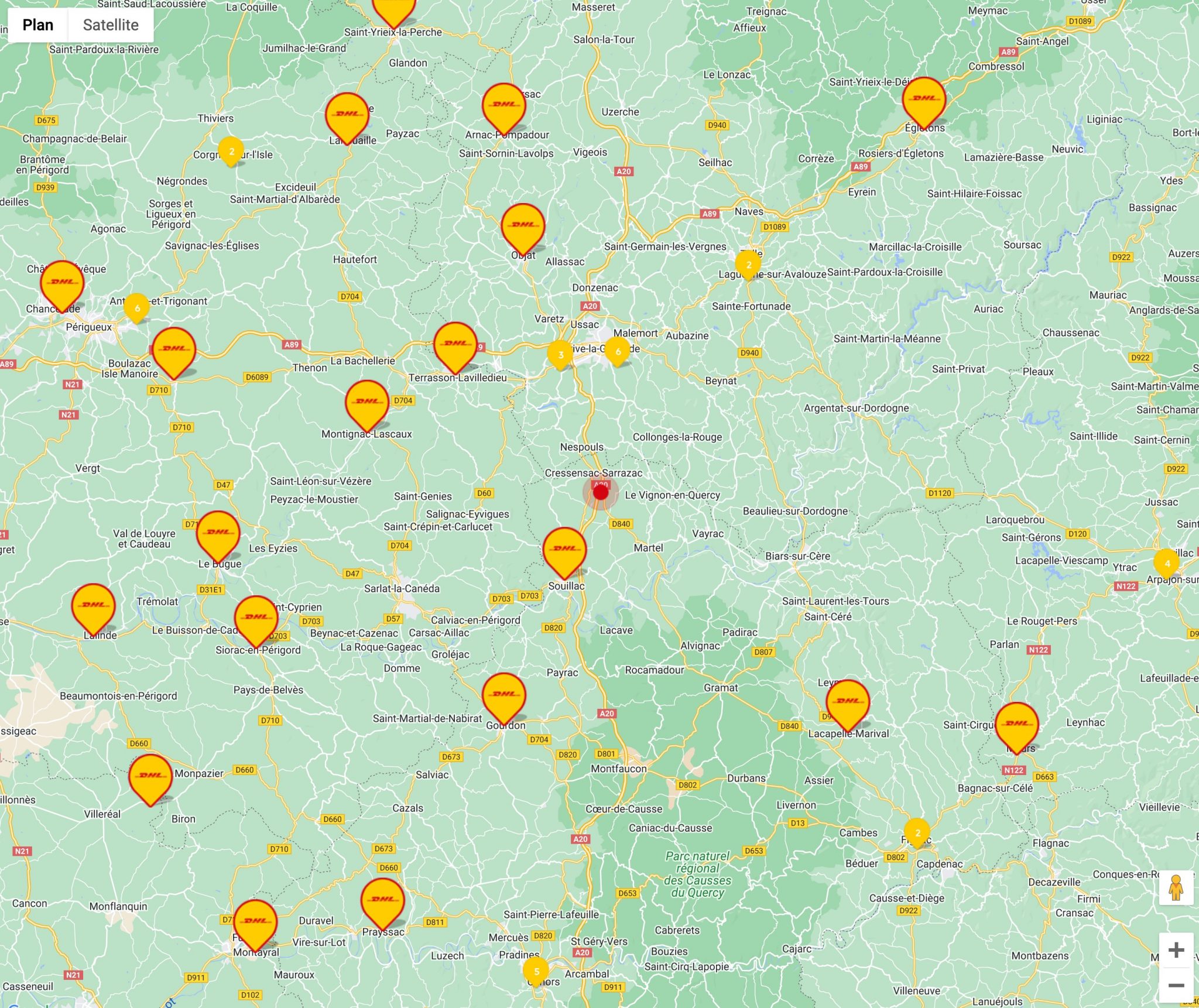 Find the DHL parcel drop-off and collection point nearest you! | DHL ...